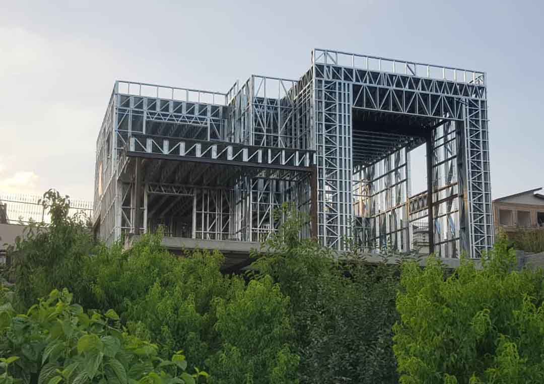 دانلود معرفی سیستم سازه LSF قاب های سبک فولادی - شرکت بهمان سازه